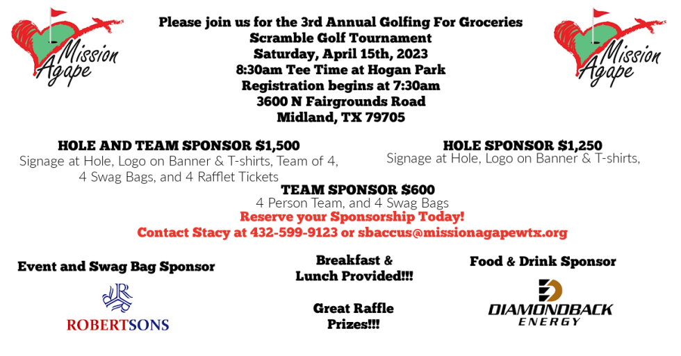 Mission Agape – God’s Love in Action – Food Assistance Ministry